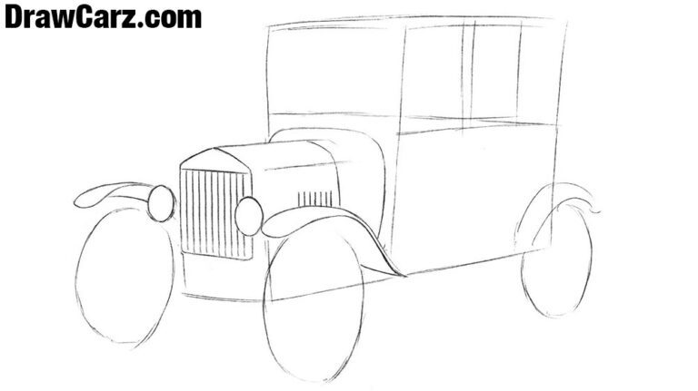 How to Draw a Ford Model T