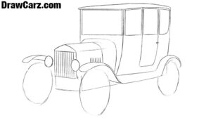 How to Draw a Ford Model T