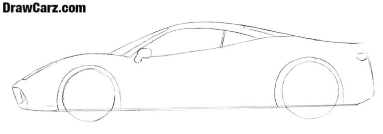 How to Draw a Ferrari