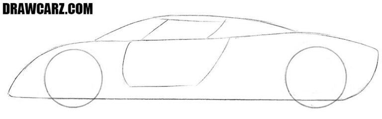 How to Draw a Koenigsegg