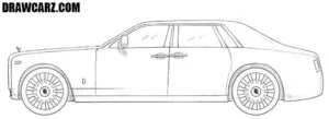 How to Draw a Rolls Royce