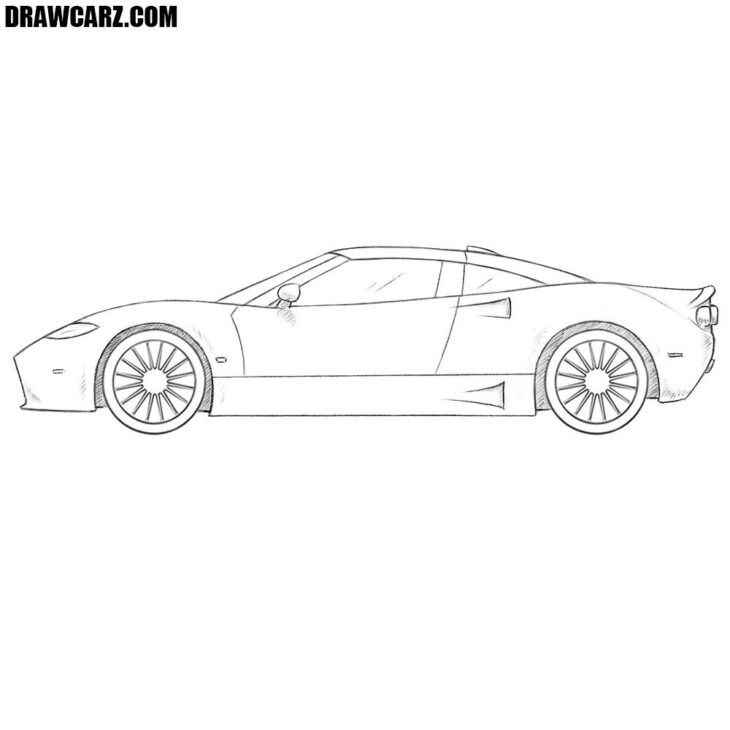 How to Draw a Cool Car