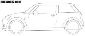 How to Draw a Mini Cooper