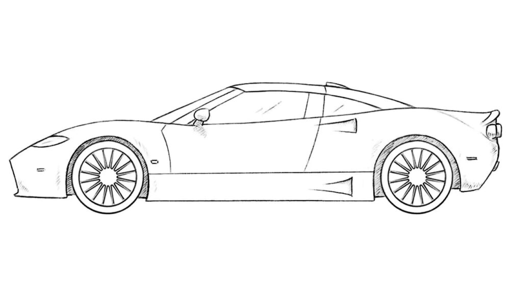 How to Draw a Mazda MX-5