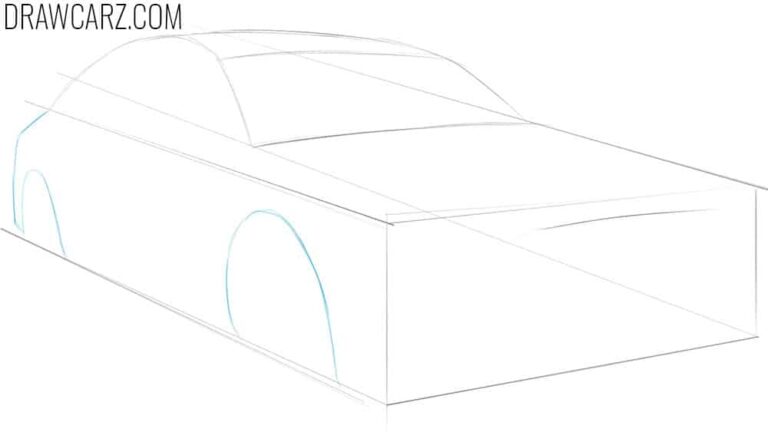 How to Draw a Car in Perspective