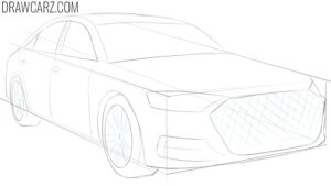 How to Draw a Car in Perspective