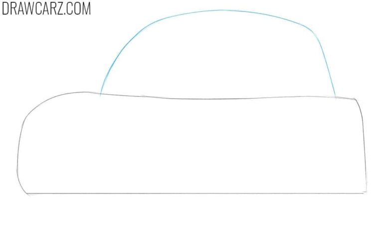 How to Draw a Cartoon Car