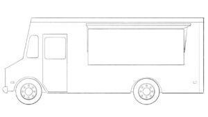 How to Draw a Food Truck