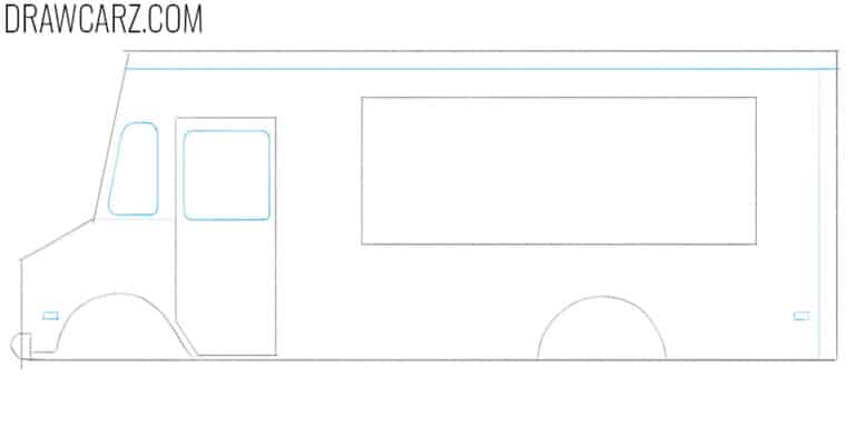 How to Draw a Food Truck