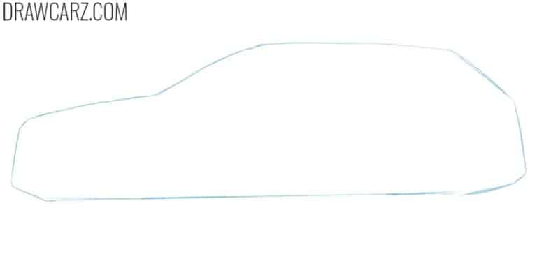How to Draw an Audi Q7 - DrawCarz