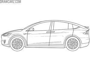 Tesla Coloring Pages - DrawCarz