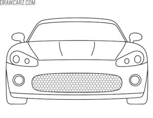 Sports Car Coloring Pages - DrawCarz