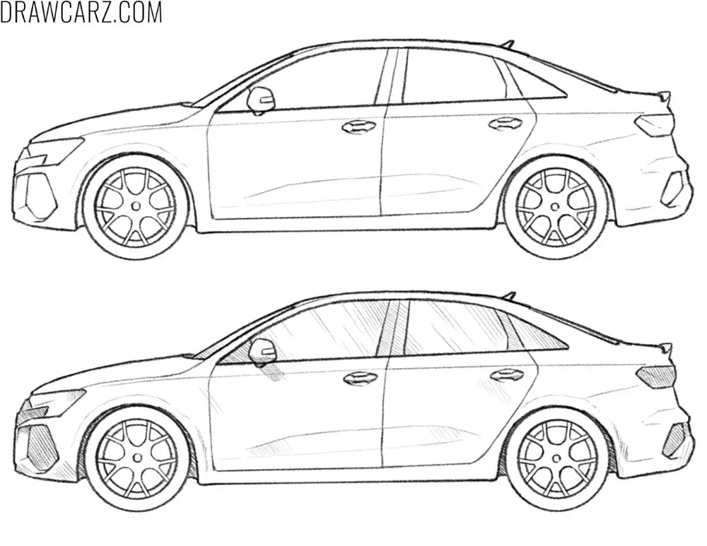 How to Create Volume in Car Drawings - DrawCarz